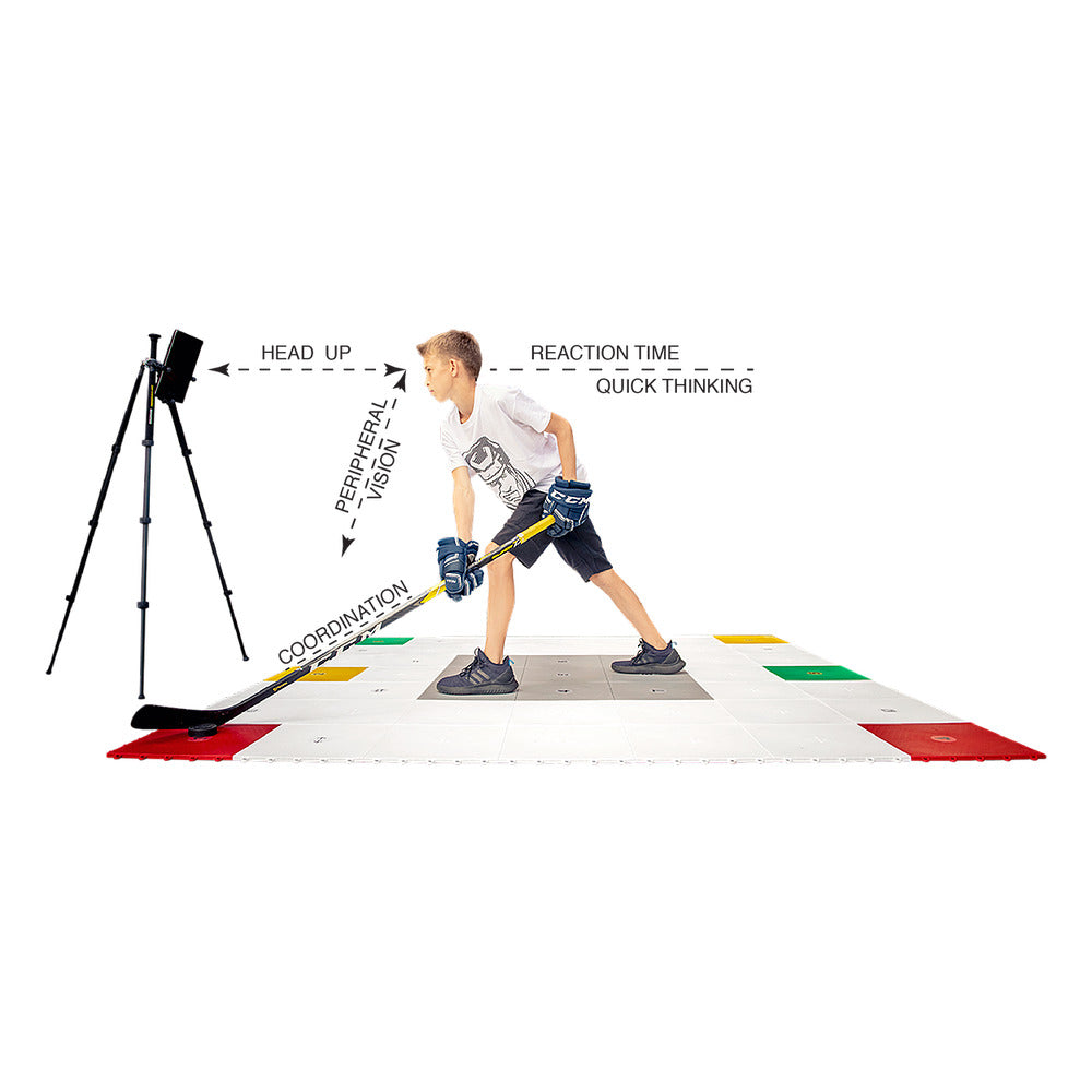 360 Zone - Professional Hockey Training Flooring Practice Zone, Tiles